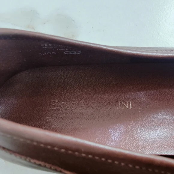 Enzo Angiolini | Shoes | Enzo Angiolini Liberty Brown Crocodile Print ...